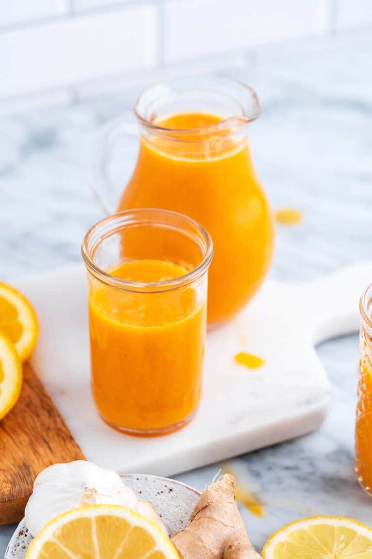 Wellness Immunity Shots Recipe (With Ginger & Turmeric!) - An Edible ...