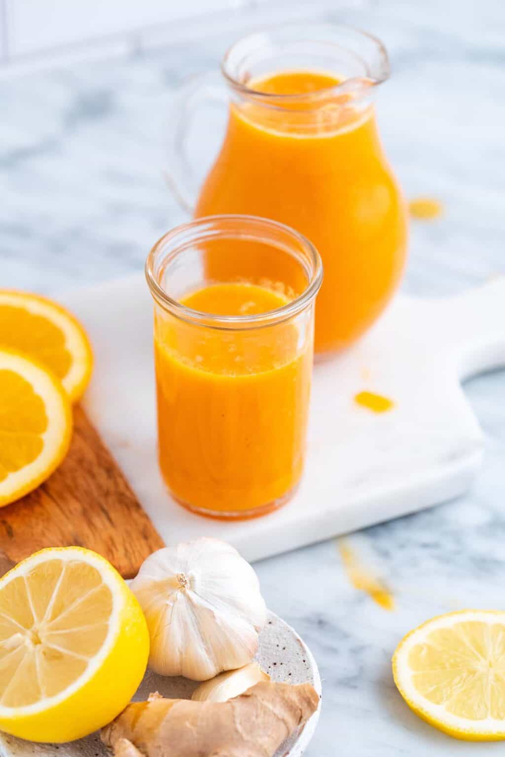 Wellness Immunity Shots Recipe (With Ginger & Turmeric!) - An Edible ...