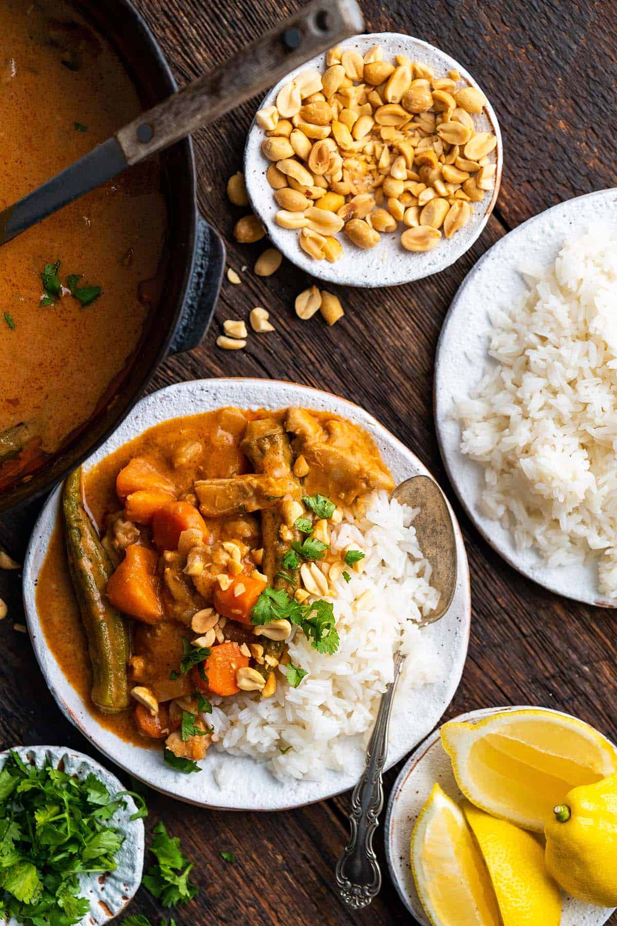 Domoda Recipe (African Peanut Stew) - An Edible Mosaic™