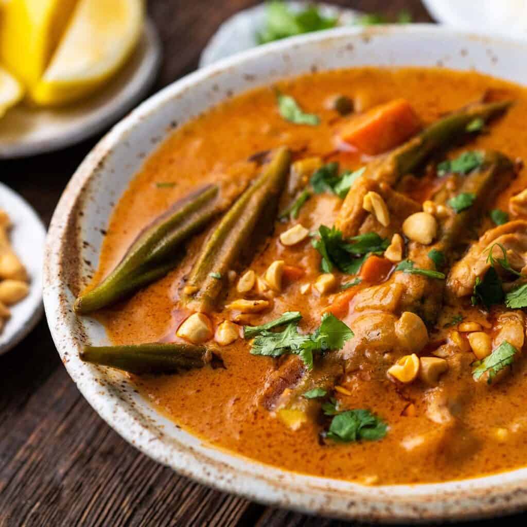 Domoda Recipe (African Peanut Stew) - An Edible Mosaic™