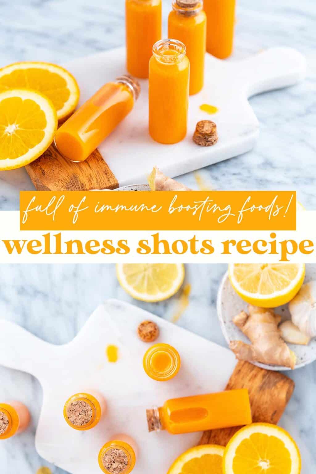 Immune Booster Drink Recipe (Wellness Immunity Shots) - An Edible Mosaic™
