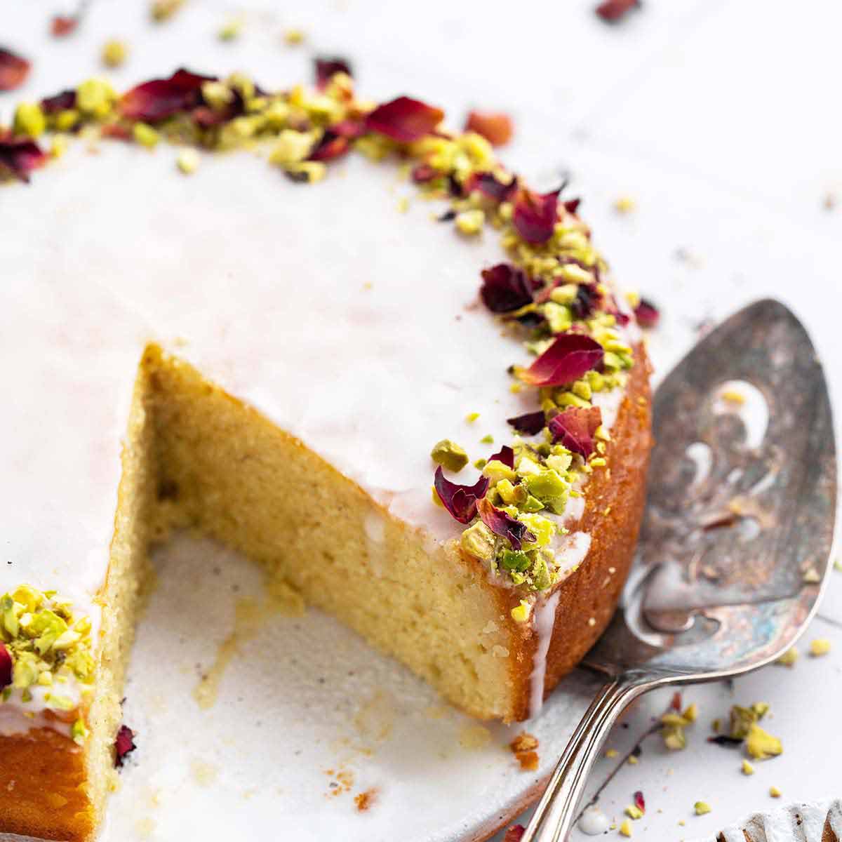Romantic Persian Love Cake Recipe with a Story - An Edible Mosaic™