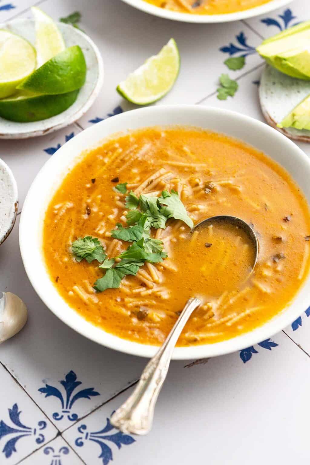 30 Minute Authentic Sopa de Fideo Recipe (Mexican Noodle Soup) - An ...