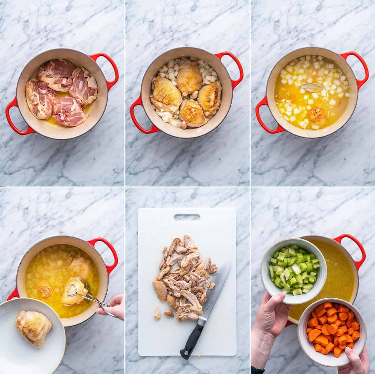 The Best Easy Chicken Matzo Ball Soup Recipe (Kneidlach) - An Edible ...