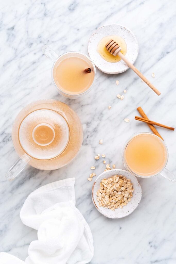 Oat Tea Recipe - An Edible Mosaic™