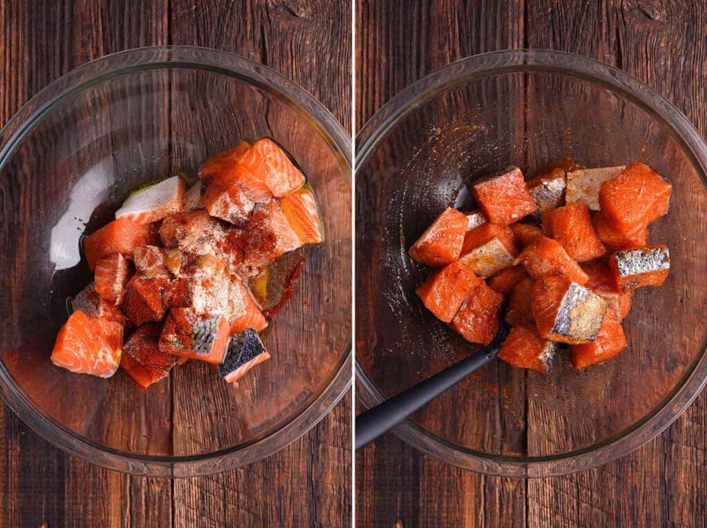 Salmon Bites Recipe - An Edible Mosaic™