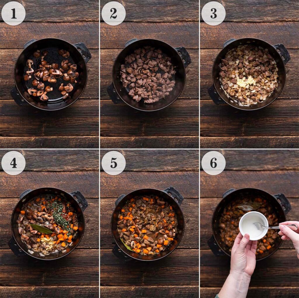 Individual Steak and Ale Pie Recipe - An Edible Mosaic™