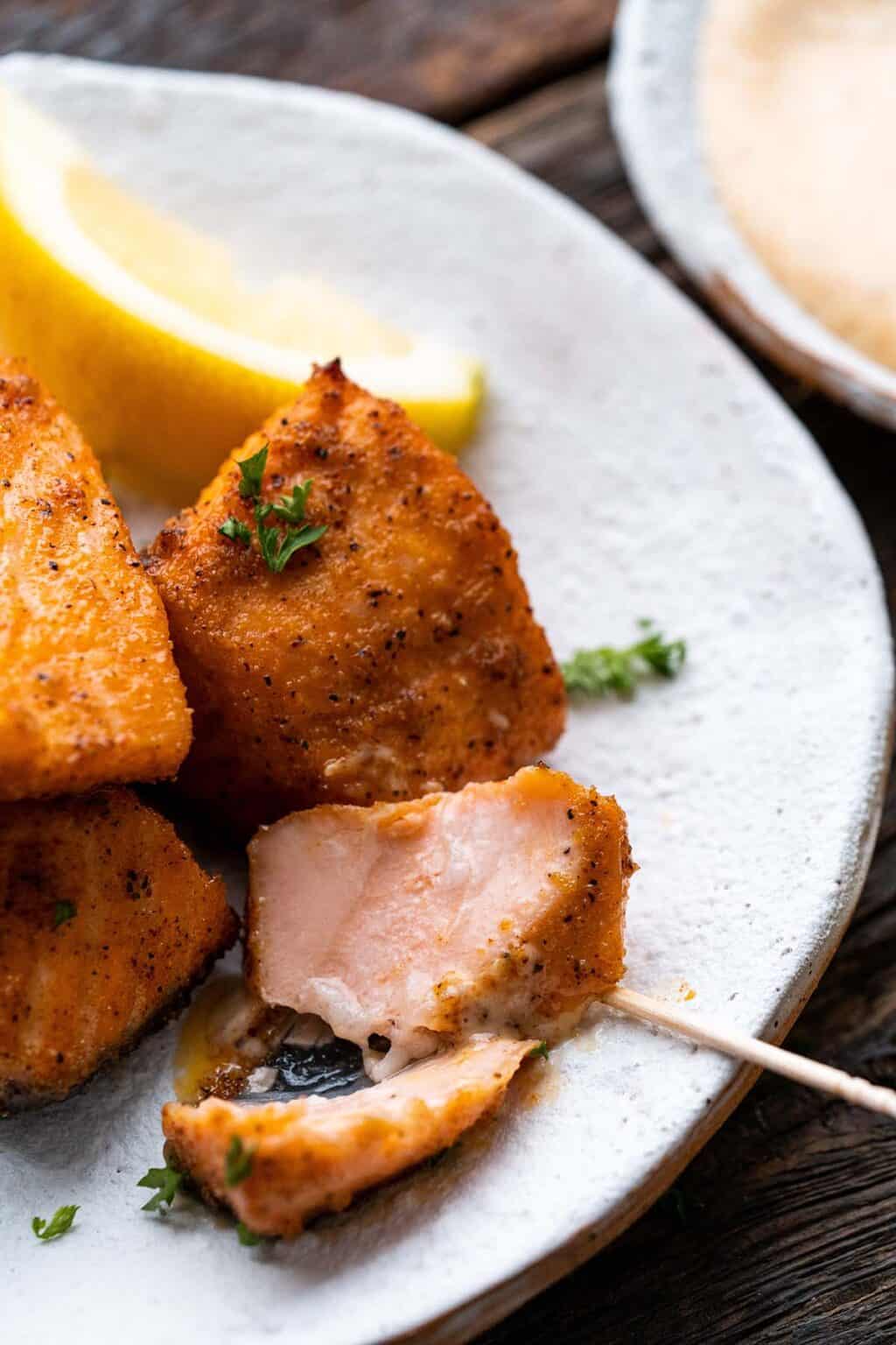 Salmon Bites Recipe - An Edible Mosaic™