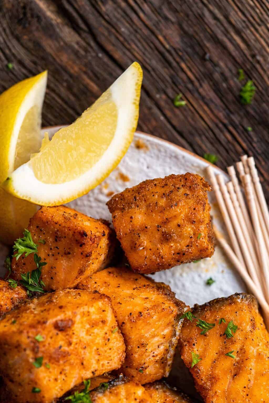 Salmon Bites Recipe - An Edible Mosaic™