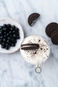 Oreo Milk Tea (aka Oreo Boba) - An Edible Mosaic™