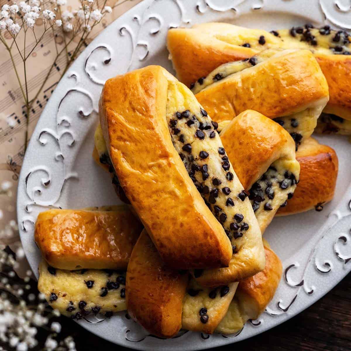 Pain Suisse au Chocolat - An Edible Mosaic™