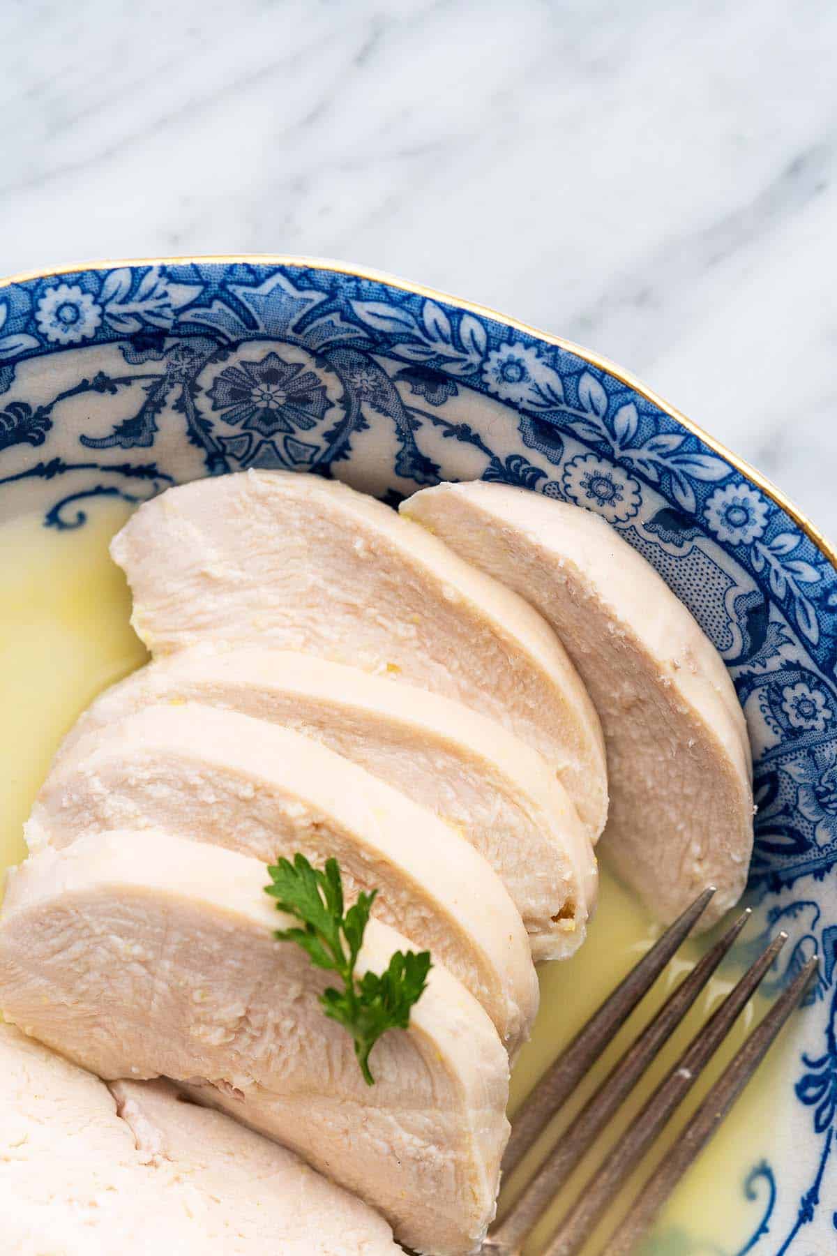 How to Make Tender, Juicy Poached Chicken - An Edible Mosaic™