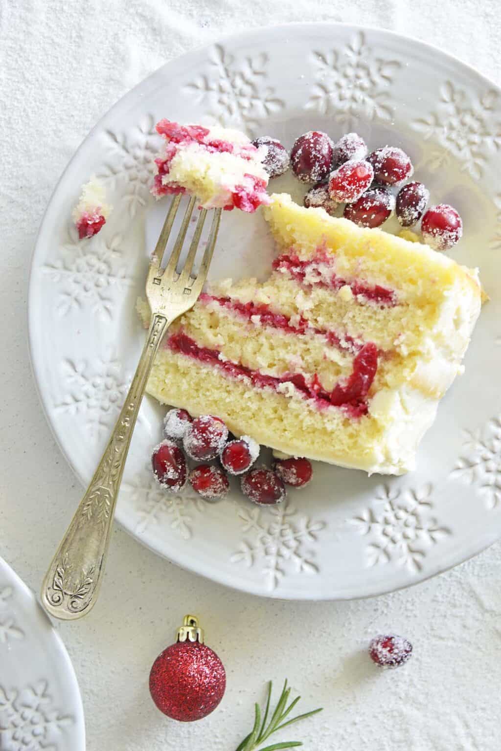 Cranberry Cake Recipe - An Edible Mosaic™
