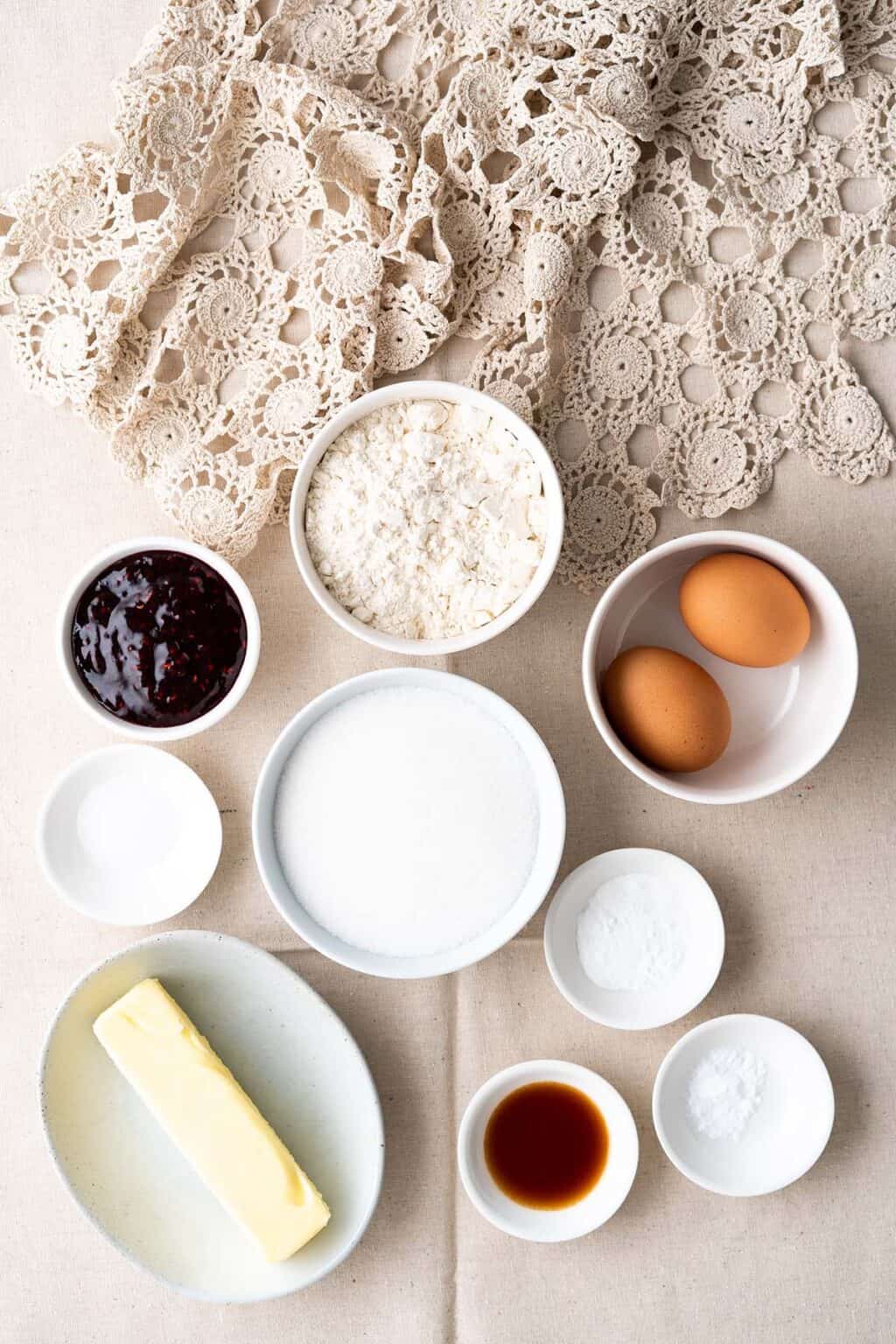 Mini Victoria Sponge Cake Recipe - An Edible Mosaic™