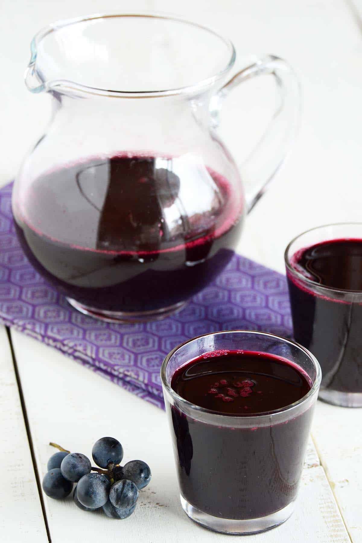 Of Grape Juice