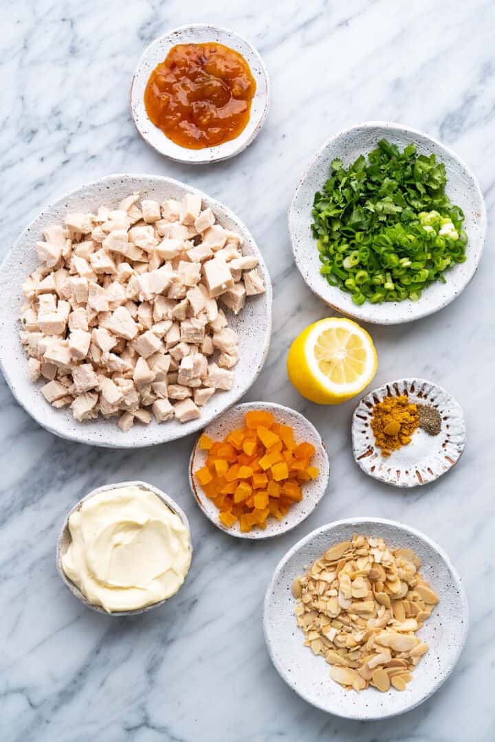 10-Minute Curried Chicken Salad Recipe (Coronation Chicken)