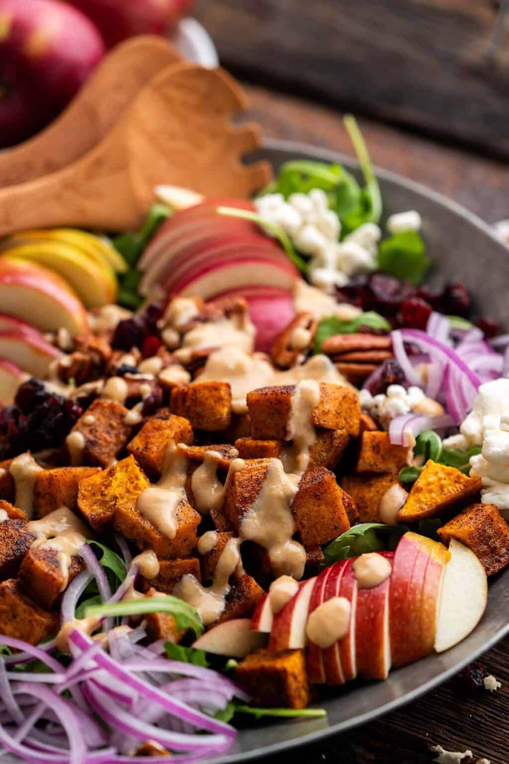 Fall Harvest Salad Recipe {video} - An Edible Mosaic™
