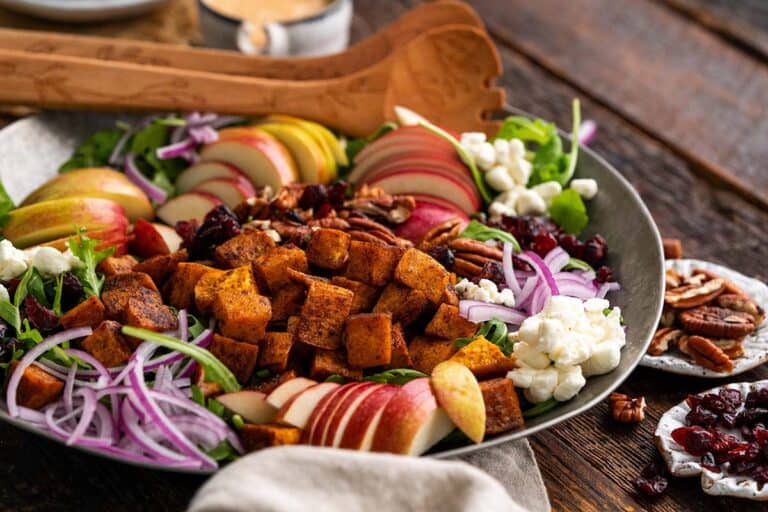 Fall Harvest Salad Recipe {video} - An Edible Mosaic™