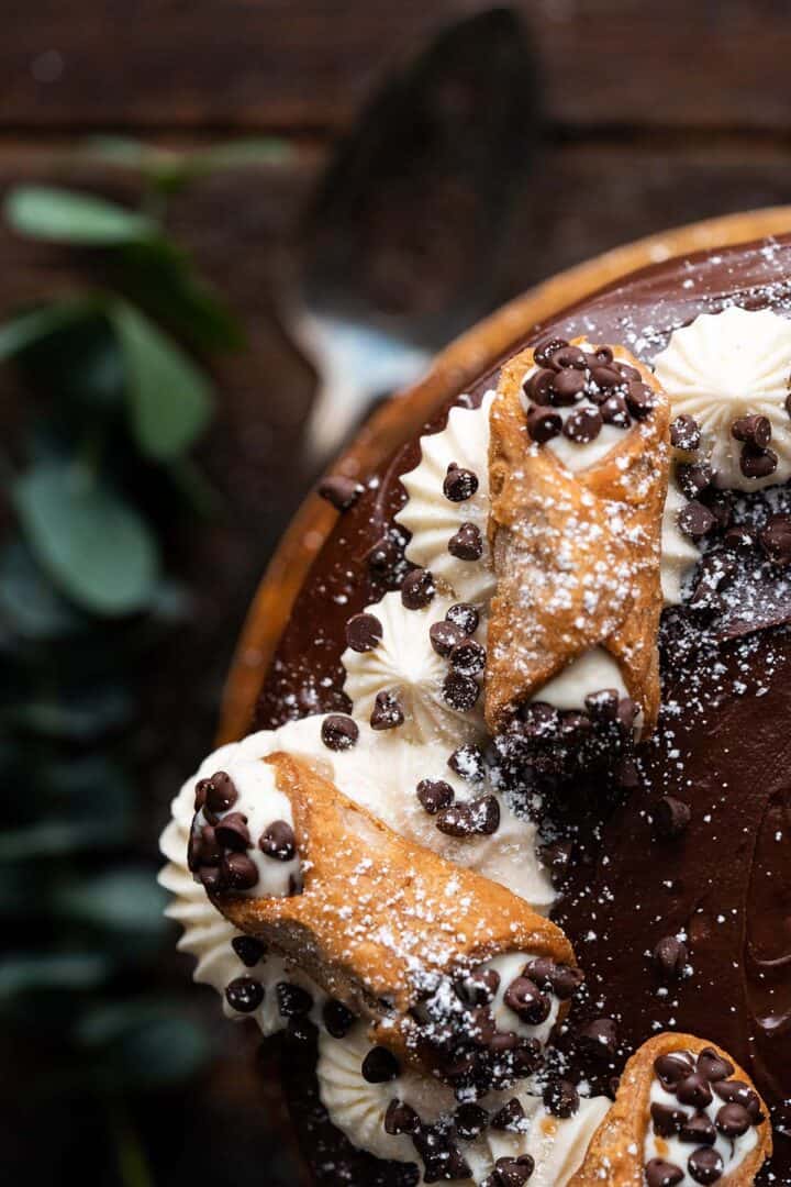 Cannoli Cake Recipe - An Edible Mosaic™