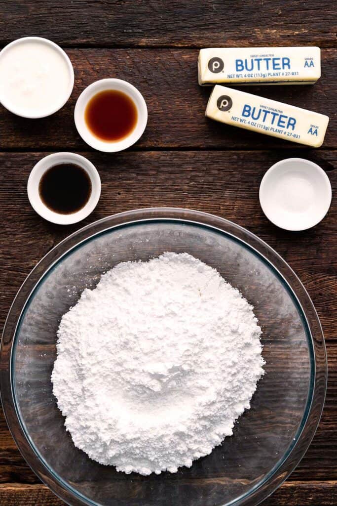 5 Minute American Vanilla Buttercream Frosting Recipe - An Edible Mosaic™
