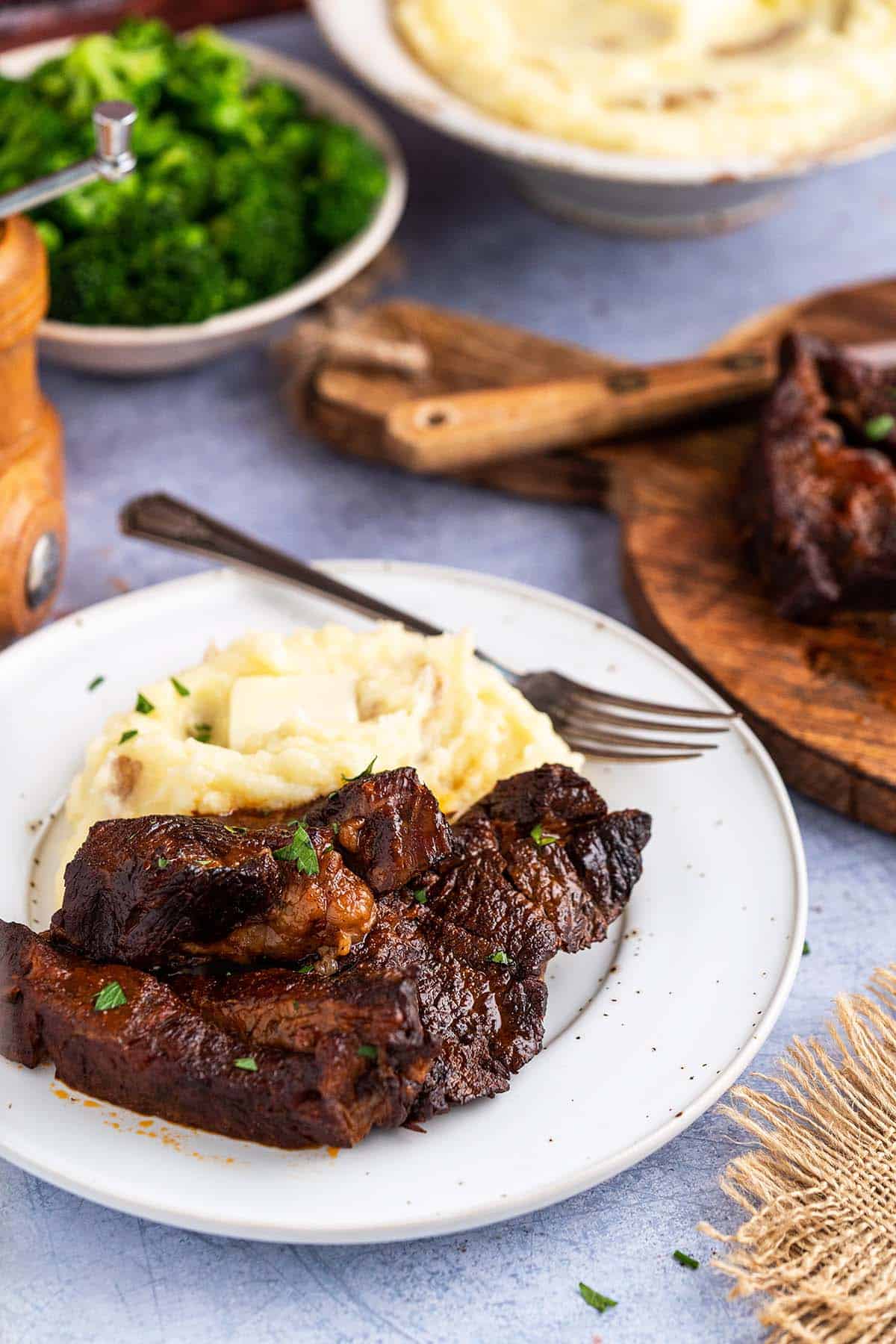 Instant Pot Country Style Beef Ribs Recipe - An Edible Mosaic™