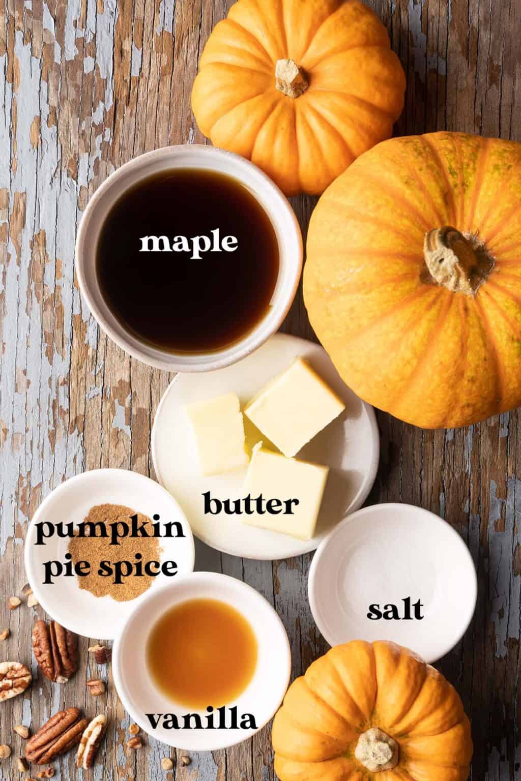 Spiced Pumpkin Waffle Recipe with Brown Butter Maple Syrup - An Edible ...