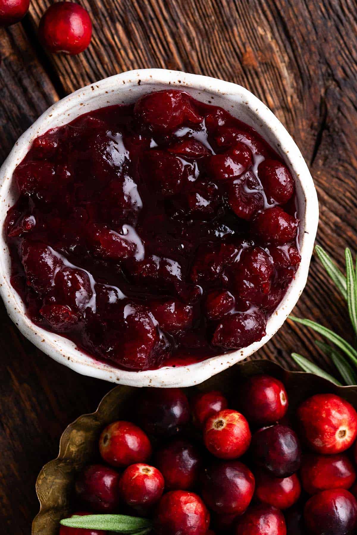 Spiced Cranberry Sauce Recipe - An Edible Mosaic™