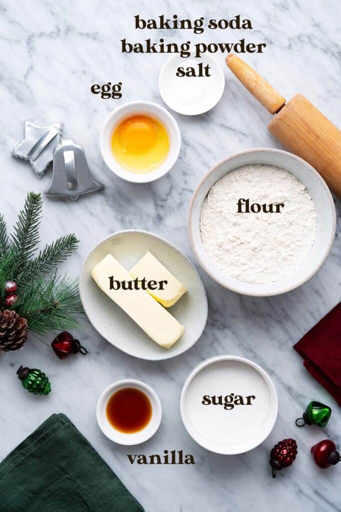 Soft Christmas Cut Out Cookies That Hold Their Shape