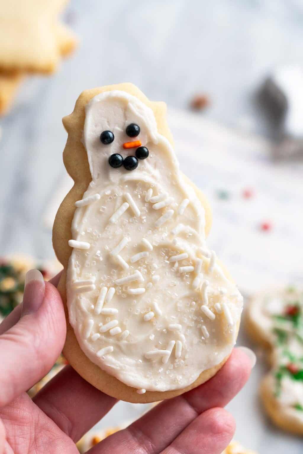 Soft Christmas Cut Out Cookies That Hold Their Shape