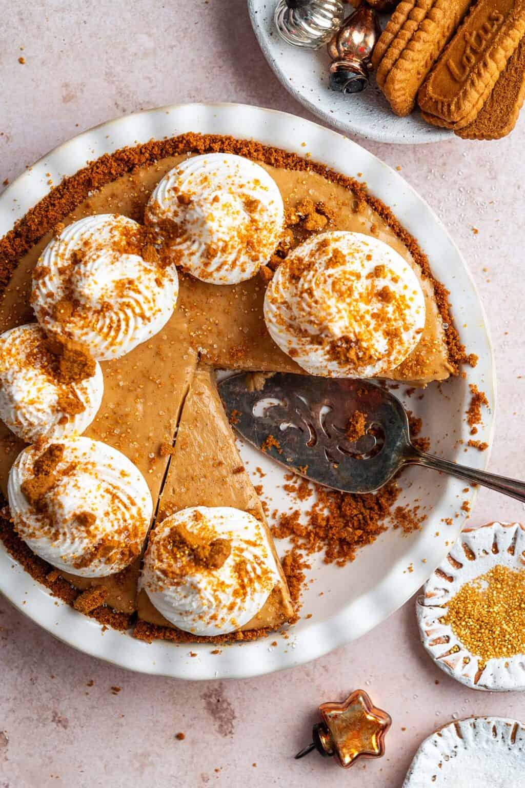 Gingerbread Pie - Easy and Festive for Christmas! - An Edible Mosaic™