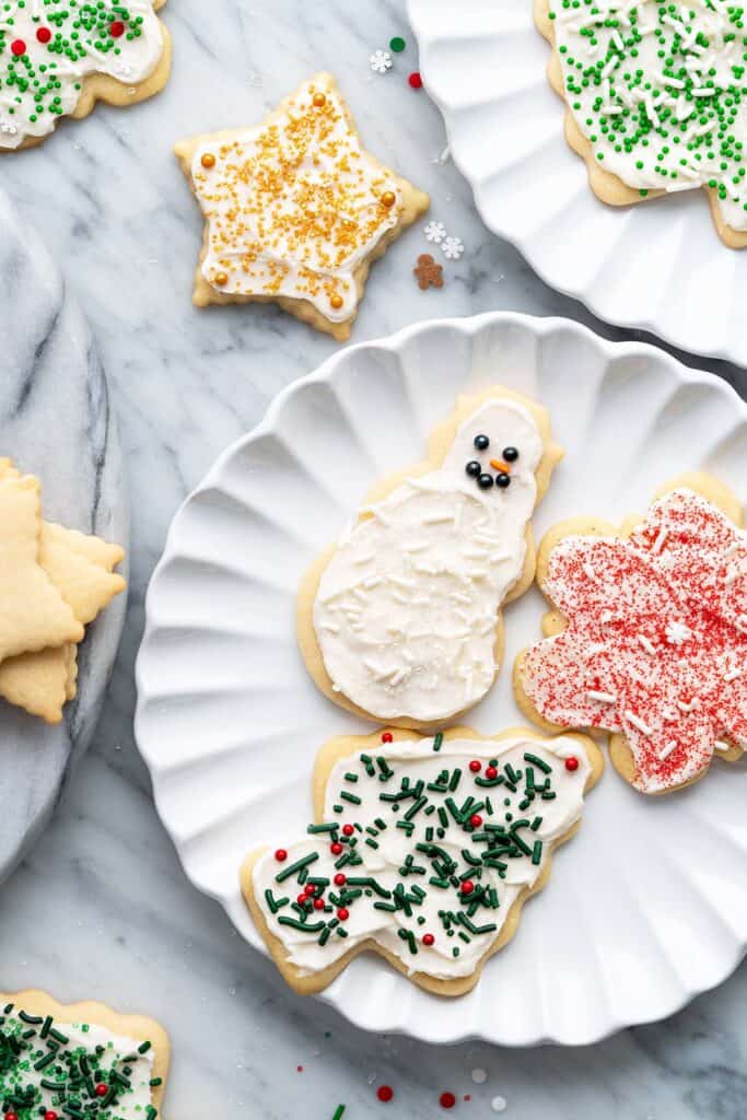 Soft Christmas Cut Out Cookies That Hold Their Shape