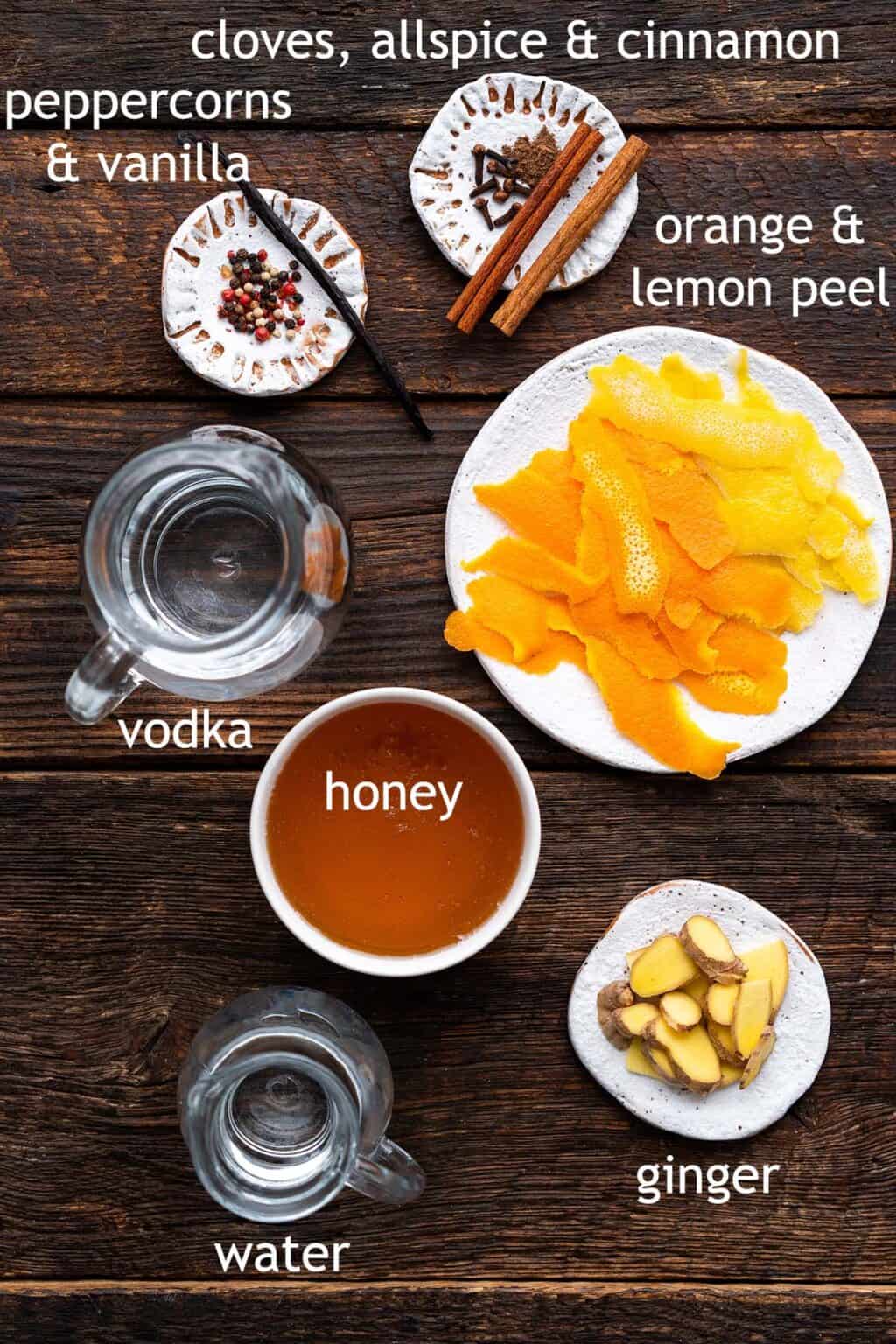 Polish Krupnik Vodka (Spiced Honey Liqueur) - An Edible Mosaic™
