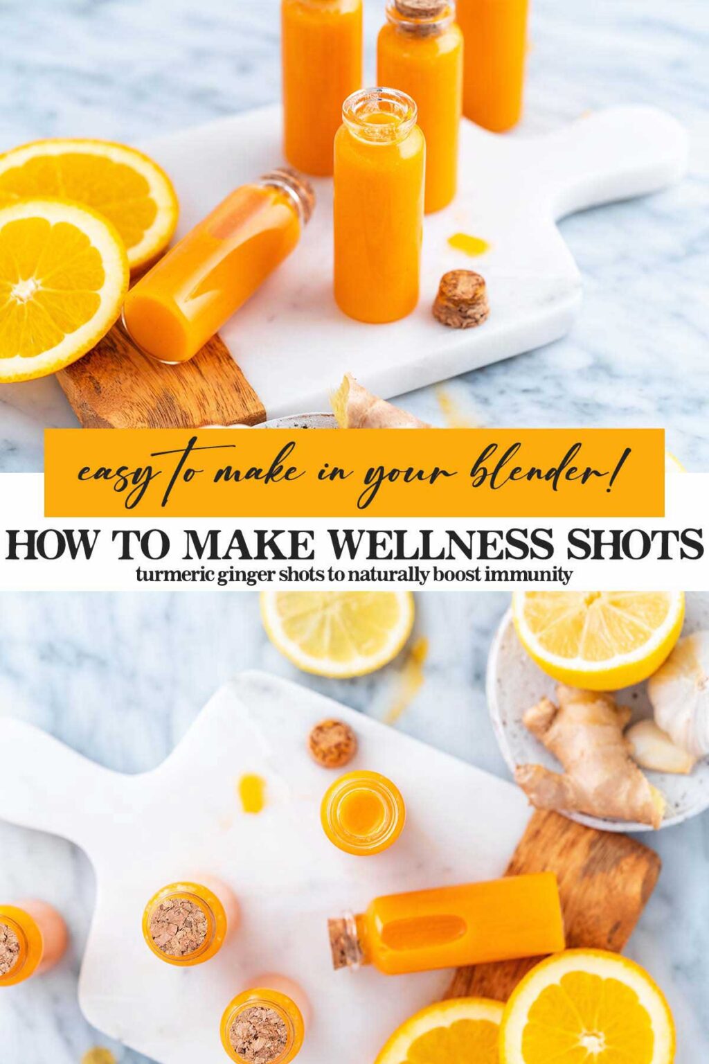 Wellness Immunity Shots Recipe (With Ginger & Turmeric!) - An Edible ...