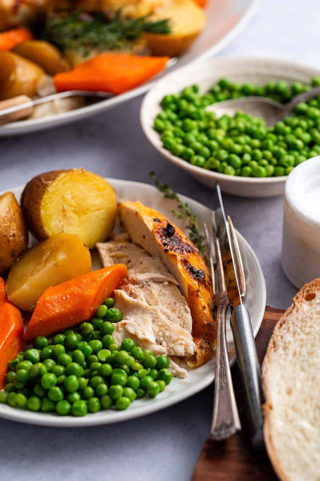 Whole Roast Chicken Recipe In A Dutch Oven An Edible Mosaic™