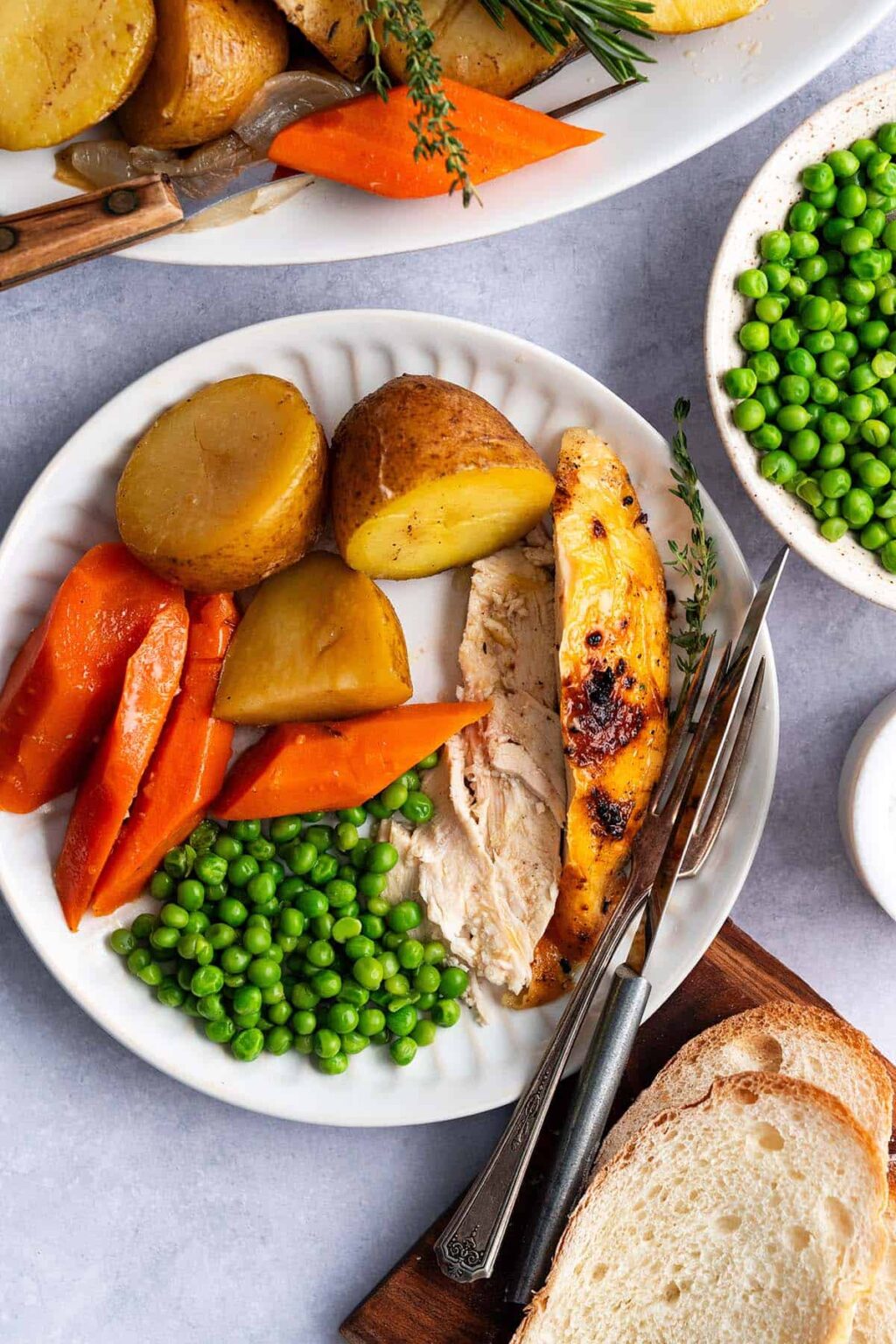 Whole Roast Chicken Recipe in a Dutch Oven - An Edible Mosaic™