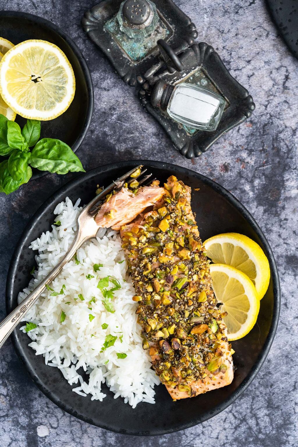 15-Minute Pistachio Crusted Salmon Recipe - An Edible Mosaic™