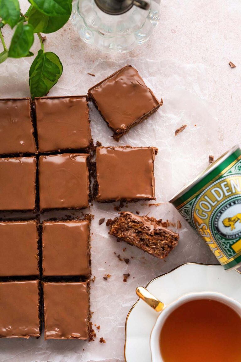 Aussie Crunch Recipe (Coconut Chocolate Slice) - An Edible Mosaic™