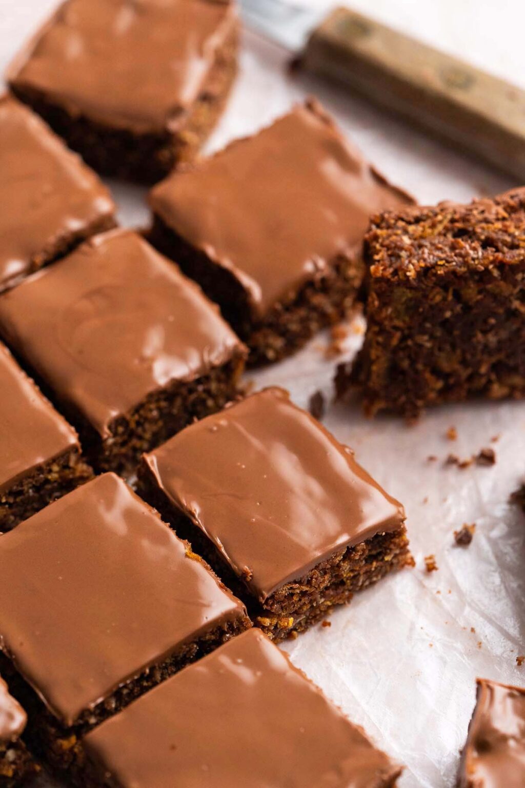 Aussie Crunch Recipe (Coconut Chocolate Slice) - An Edible Mosaic™