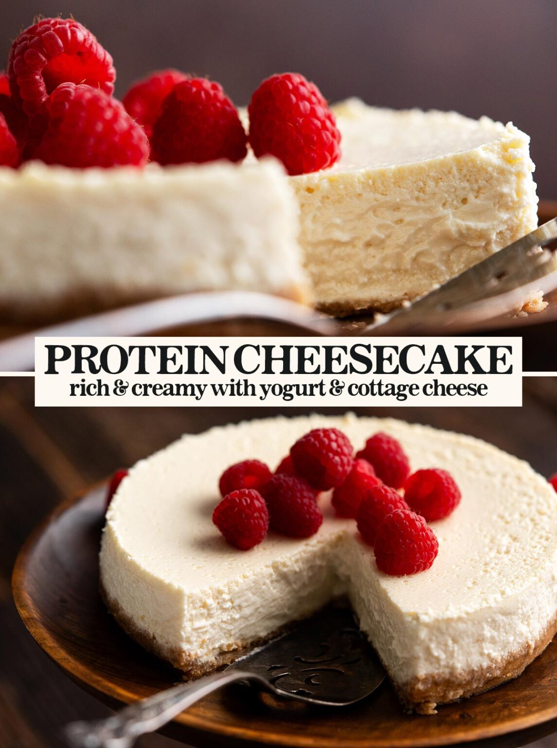 Protein Cheesecake Recipe - An Edible Mosaic™