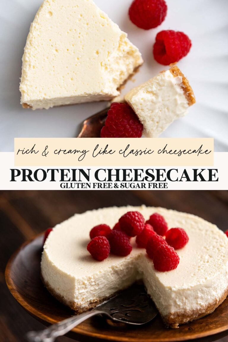 Protein Cheesecake Recipe - An Edible Mosaic™
