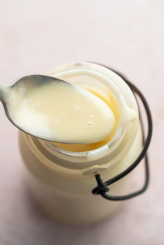 No Fail 5-Minute Sweetened Condensed Milk Recipe - An Edible Mosaic™