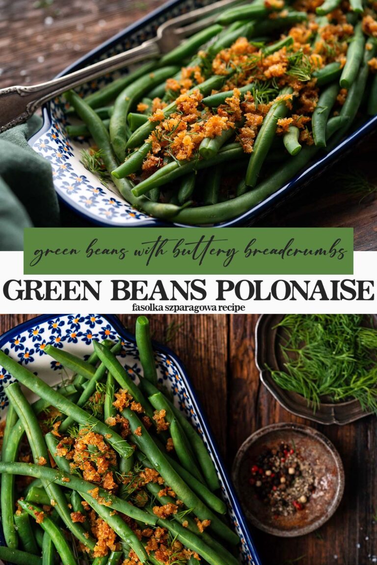 Fasolka Szparagowa (Polish Green Beans) {video} - An Edible Mosaic™
