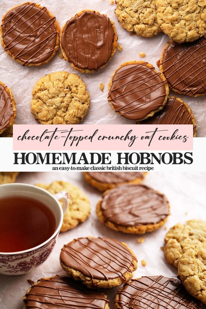 Homemade Chocolate Hobnobs Recipe - An Edible Mosaic™