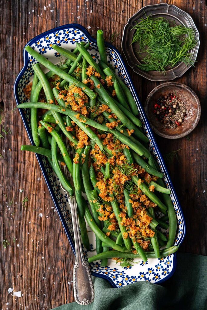 Fasolka Szparagowa (Polish Green Beans) {video} - An Edible Mosaic™