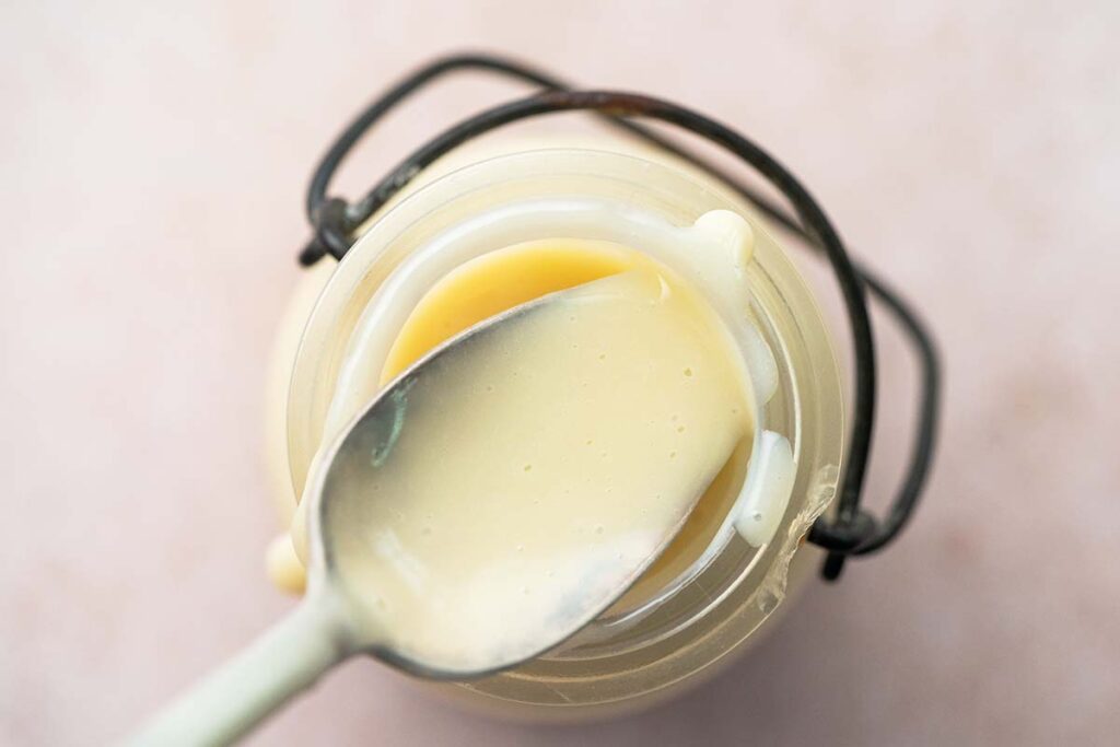 No Fail 5-Minute Sweetened Condensed Milk Recipe - An Edible Mosaic™
