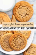 Chocolate Chipless Cookies Recipe - An Edible Mosaic™