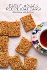 Easy Flapjack Recipe (British Golden Syrup Flapjacks) - An Edible Mosaic™