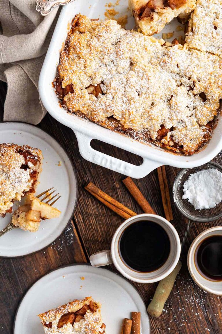 Szarlotka Recipe (Polish Apple Pie) - An Edible Mosaic™