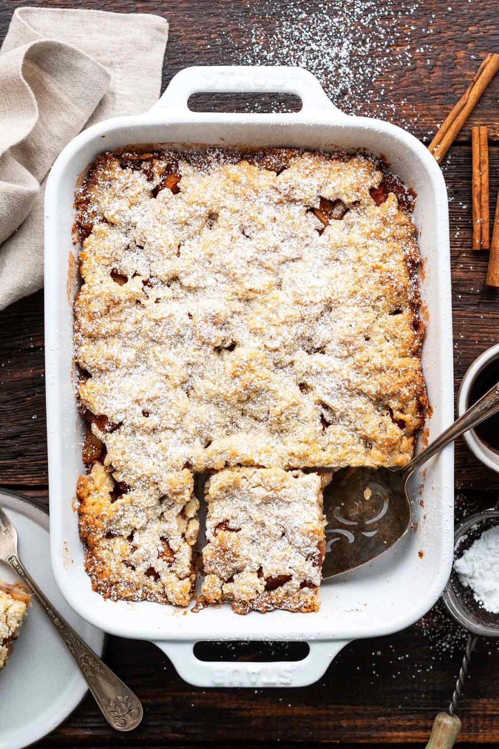 Szarlotka Recipe (Polish Apple Pie) - An Edible Mosaic™
