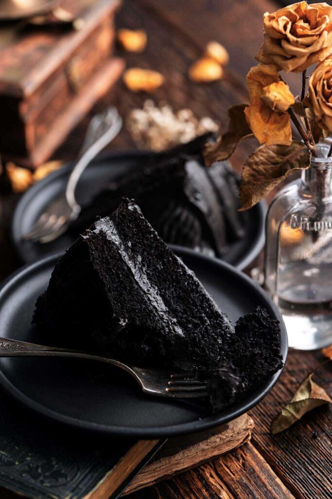 Black Velvet Cake Recipe (With Black Cocoa Powder) - An Edible Mosaic™